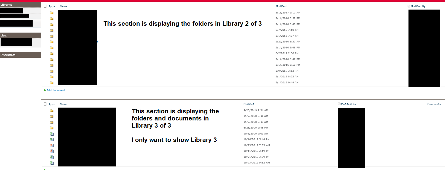 SharePoint Library View Issue | Microsoft Community Hub